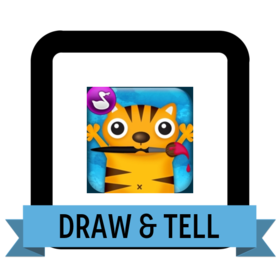 Draw and Tell (iPAD App) – Badges – Home